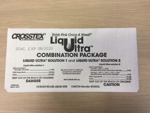 CROSTEX DS503L Liquid Ultra Solution 1 and liquid Ultra Solution 2 (X ...