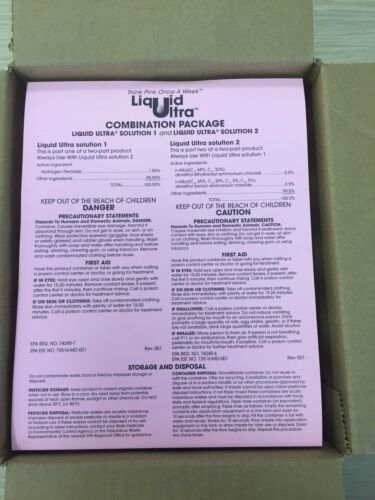 CROSTEX DS503L Liquid Ultra Solution 1 and liquid Ultra Solution 2 (X ...