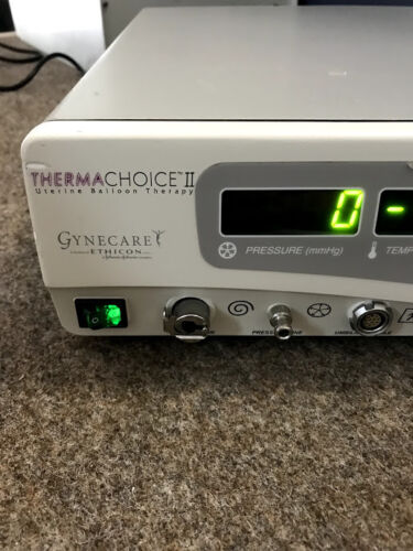 Gynecare Ethicon ThermaChoice II Uterine Balloon Therapy Console - GB ...