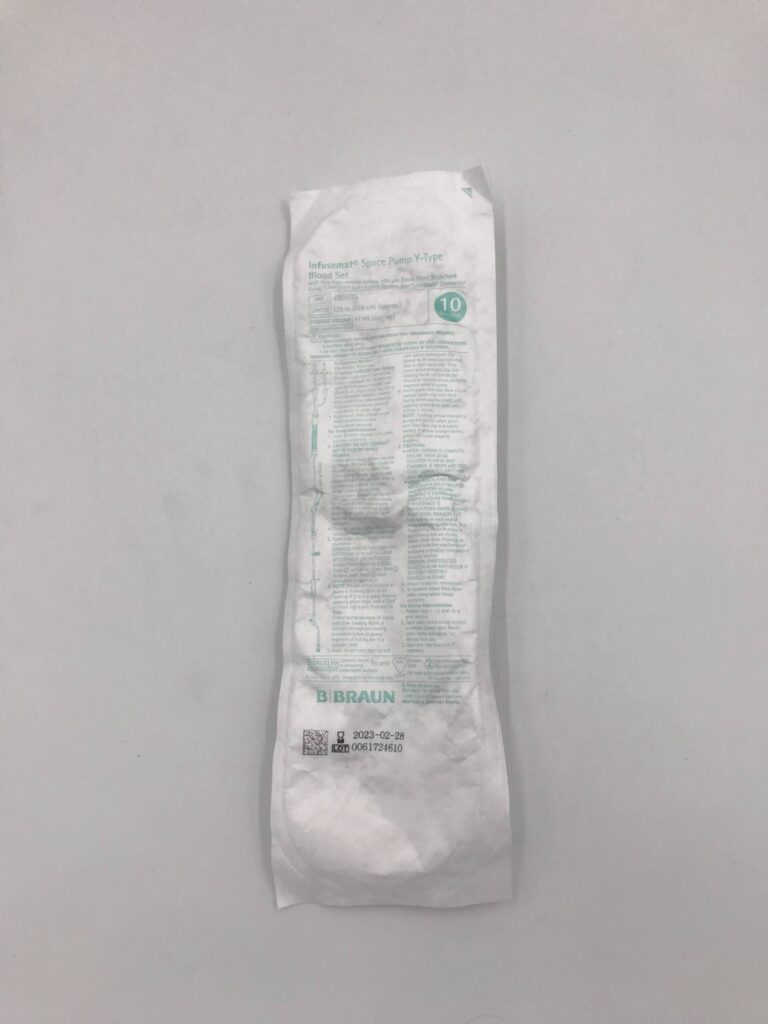 BRAUN 490105 Infusomat Space Pump Y-Type Blood Set (X) - GB TECH USA