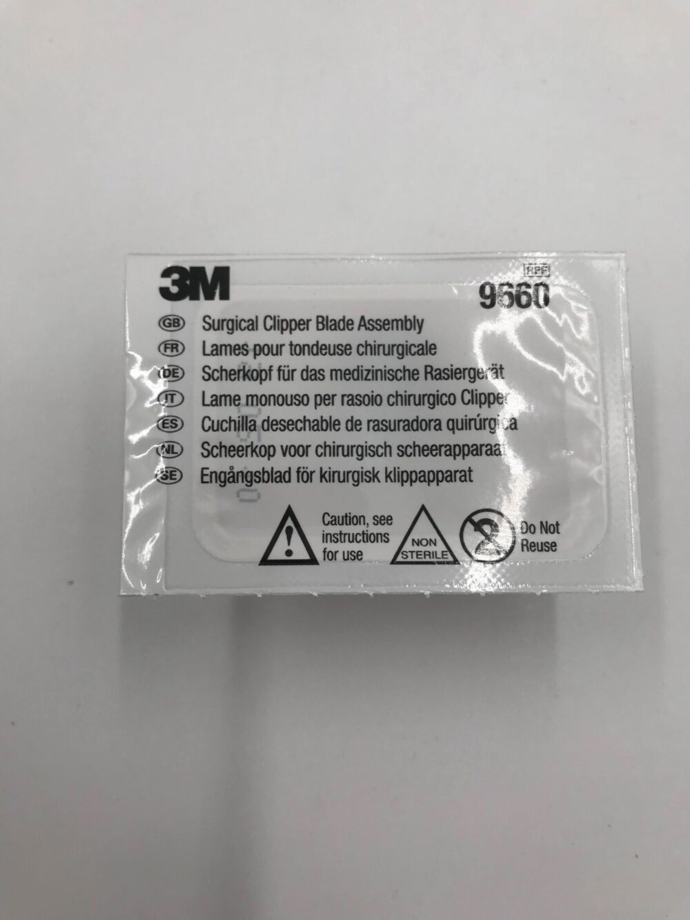 3M 9660 Surgical Clipper Blade Assembly (50/Box) - GB TECH USA