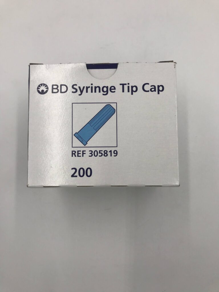 BD 305819 Syringe Tip Cap (200/Box) - GB TECH USA