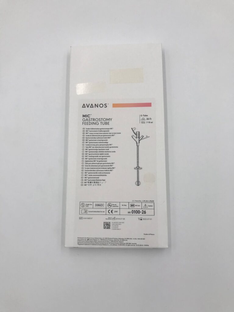 Avanos 0100-26 Mic Gastrostomy Feeding Tube 26Fr (X) - GB TECH USA