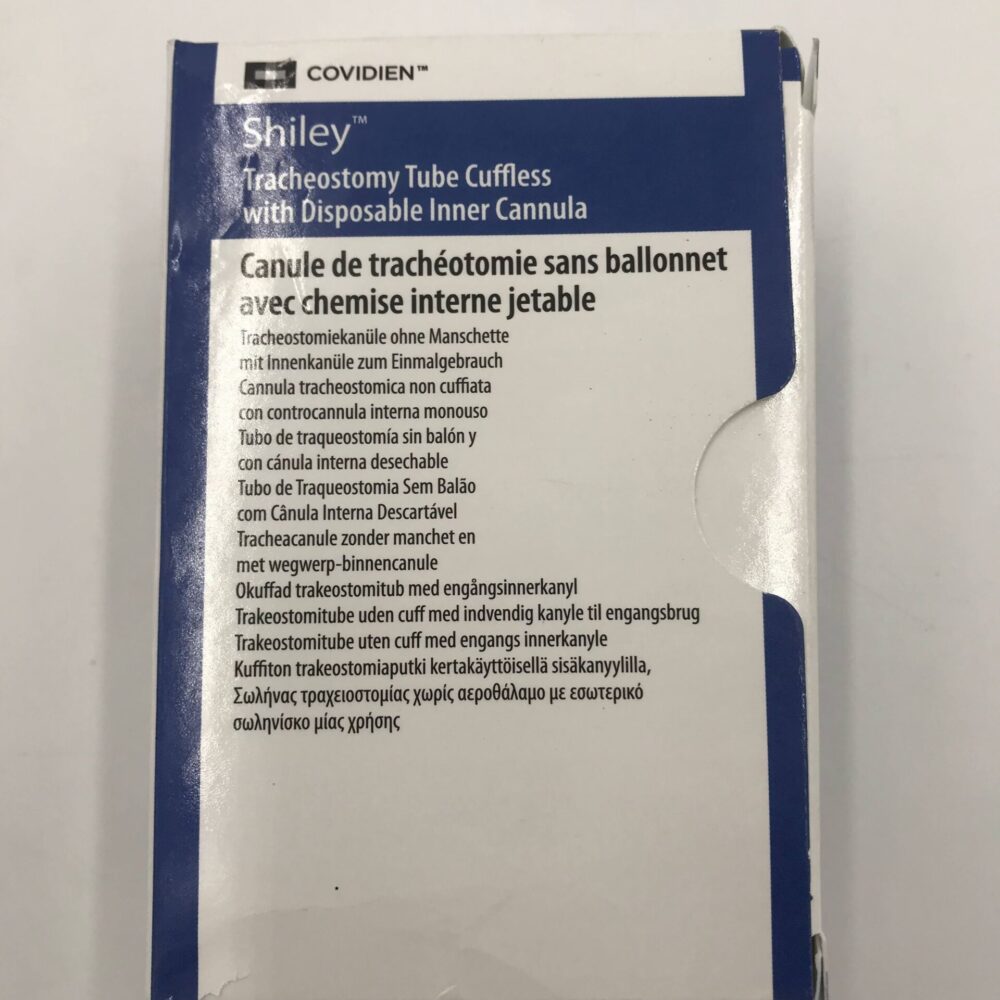 COVIDIEN 6CN75H Shiley Adult Flexible Tracheostomy Tube w/TaperGuard ...
