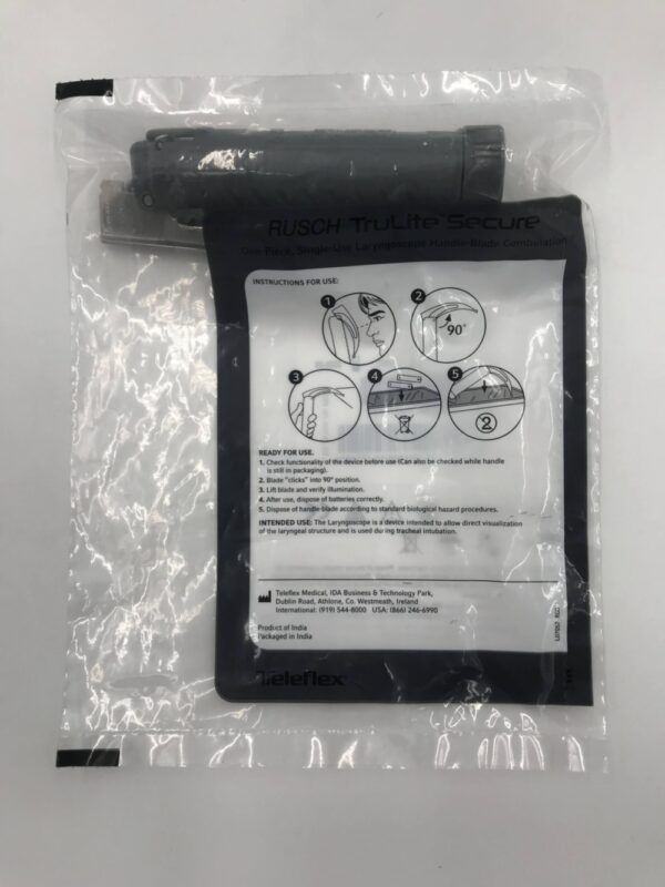 TELEFLEX 004670000 Rusch TruLite Secure One-Piece, Single-Use ...