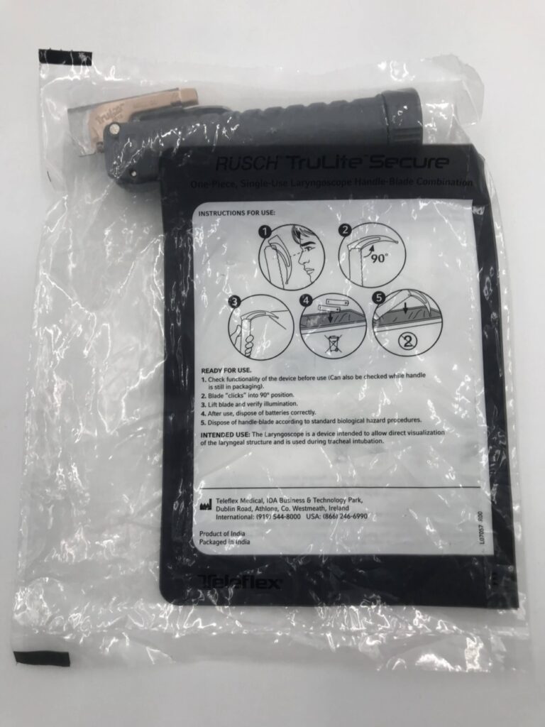 TELEFLEX 004670010 Rusch TruLite Secure One-Pierce, Single-Use ...