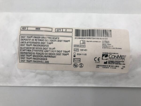CONMED 9906 Digit Trap Finger Grasping Device (2/Pkg) - GB TECH USA