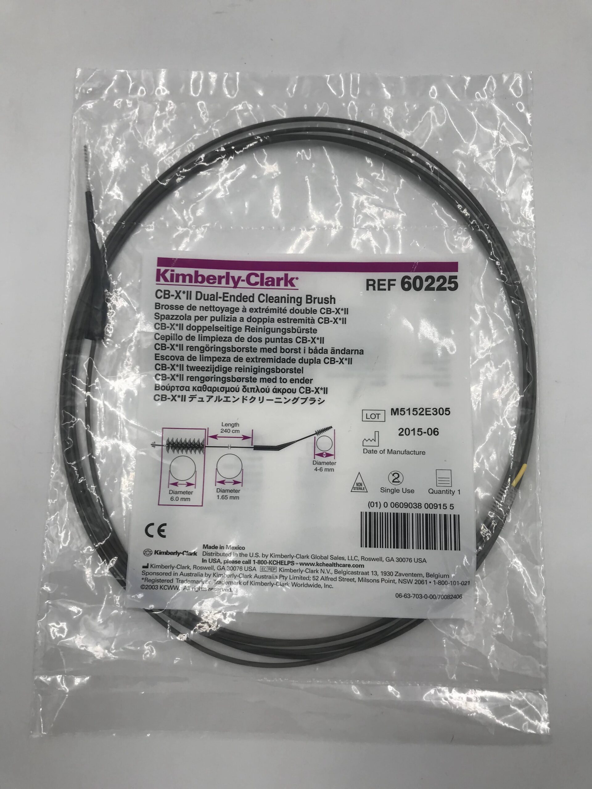 KIMBERLY-CLARK 60225 CB-X*ll Dual-Ended Cleaning Brush - GB TECH USA