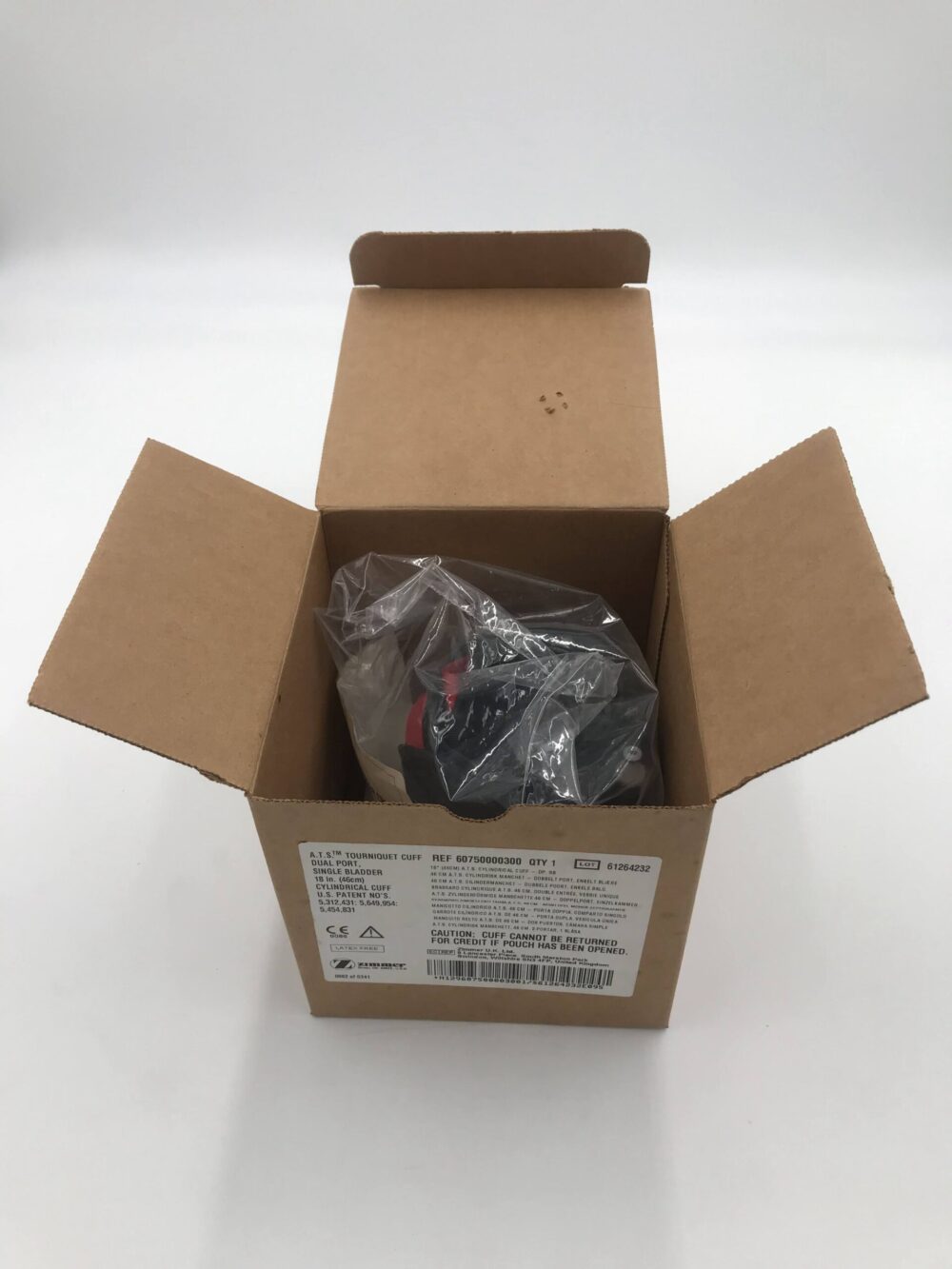 ZIMMER 60750000300 A.T.S. Tourniquet Cuff Dual Port, Single Bladder ...