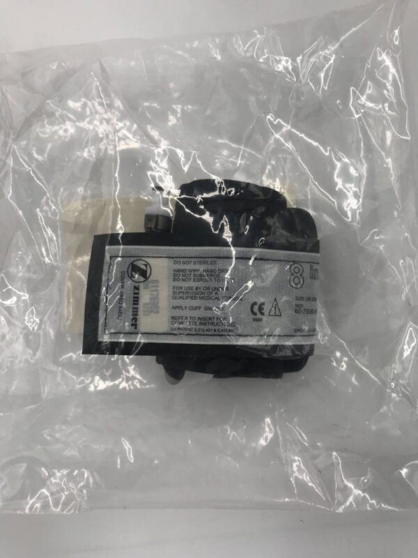 ZIMMER 60750000100 A.T.S. Tourniquet Cuff Dual Port, Single Bladder 8in ...