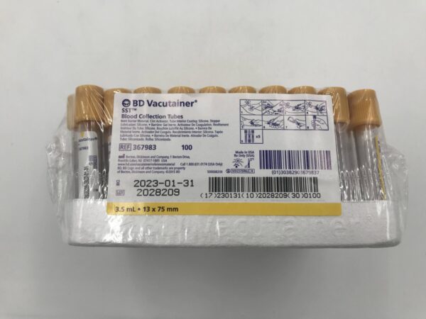 BD 367983 SST Blood Collection Tubes (100/Pkg) (X) - GB TECH USA