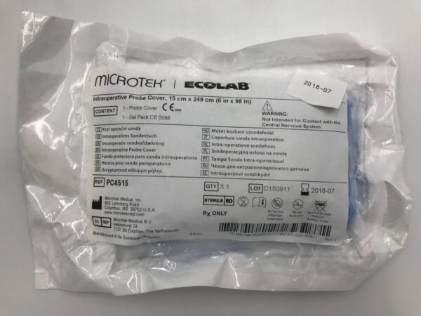 MICROTEK MEDICAL PC4515 EcoLab Intraoperative Probe Cover 15cm x 249cm ...