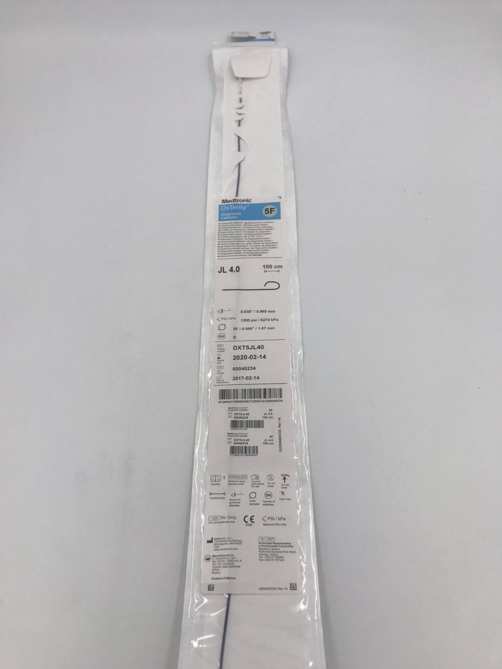 Diagnostic Catheter 5F Jl4.0 - GB TECH USA