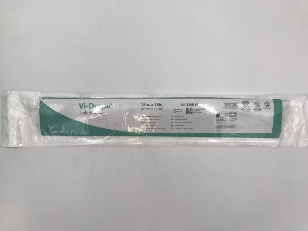 CARDINAL HEALTH D5510 Vi-Drape Isolation Bag 18in x 18in (10/Box) - GB ...