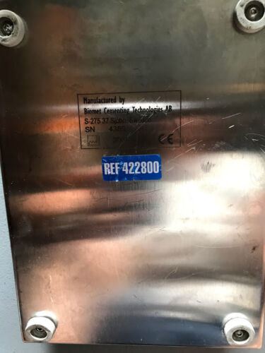 BIOMET Merck Ref 422800 Optivac Vacuum Pump Control Footswitch - GB ...