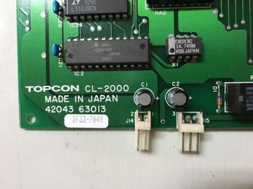 Topcon Lensometer CL 2000 Board BF33-7049 - GB TECH USA