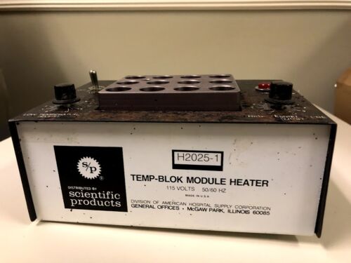 Scientific Products H2025-1 Lab Variable Heat Temp-Block - GB TECH USA