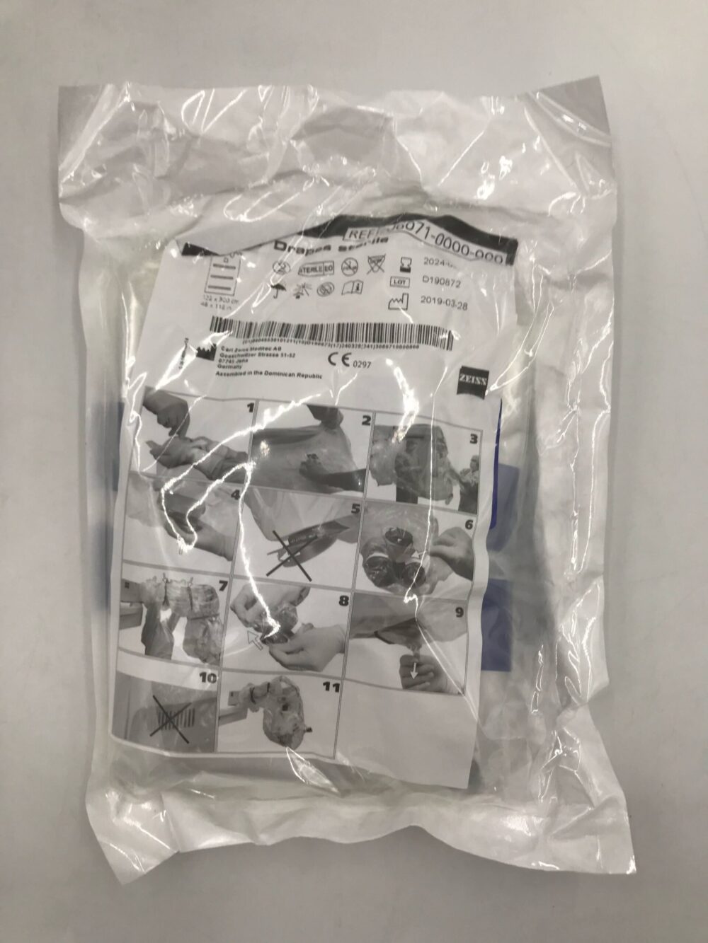 CARL ZEISS 306071-0000-000 OPMI Drapes 122 x 300cm - GB TECH USA