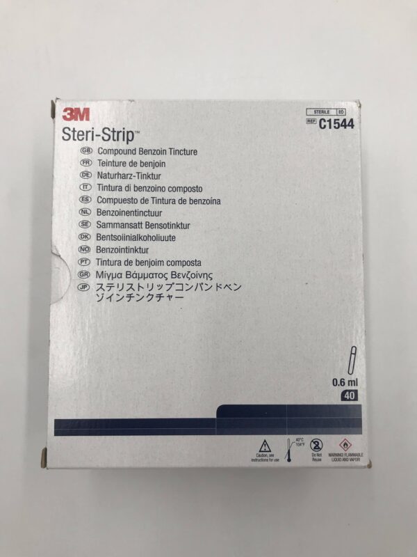 3M C1544 Steri-Strip, Applicator Exterior Sterile 0.6ml (40/Box) - GB ...