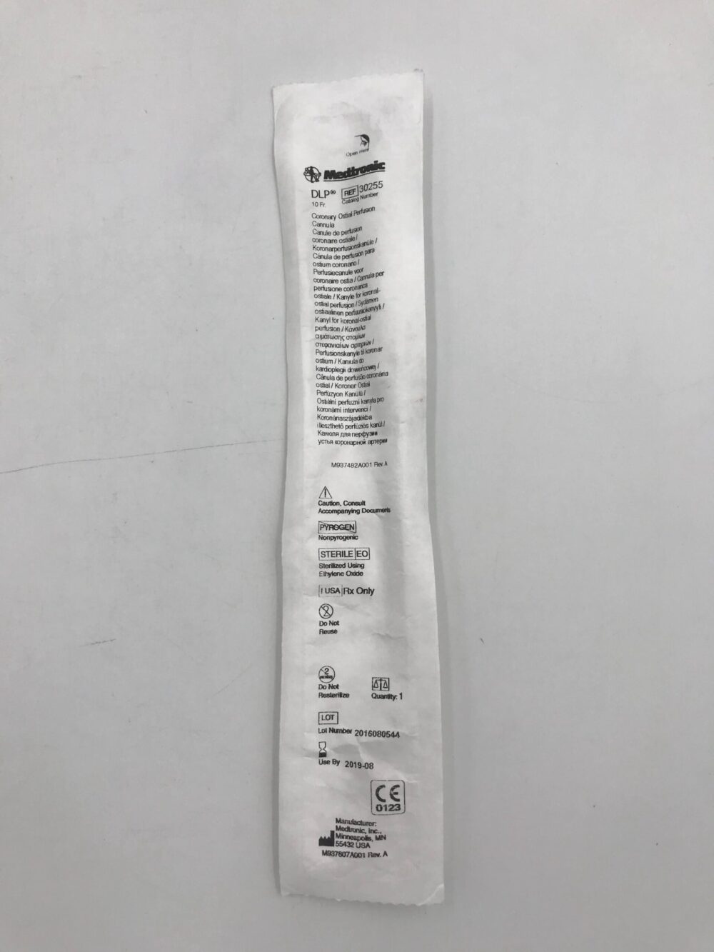 MEDTRONIC 30255 DLP Coronary Ostial Perfusion Cannula 10Fr(X) - GB TECH USA