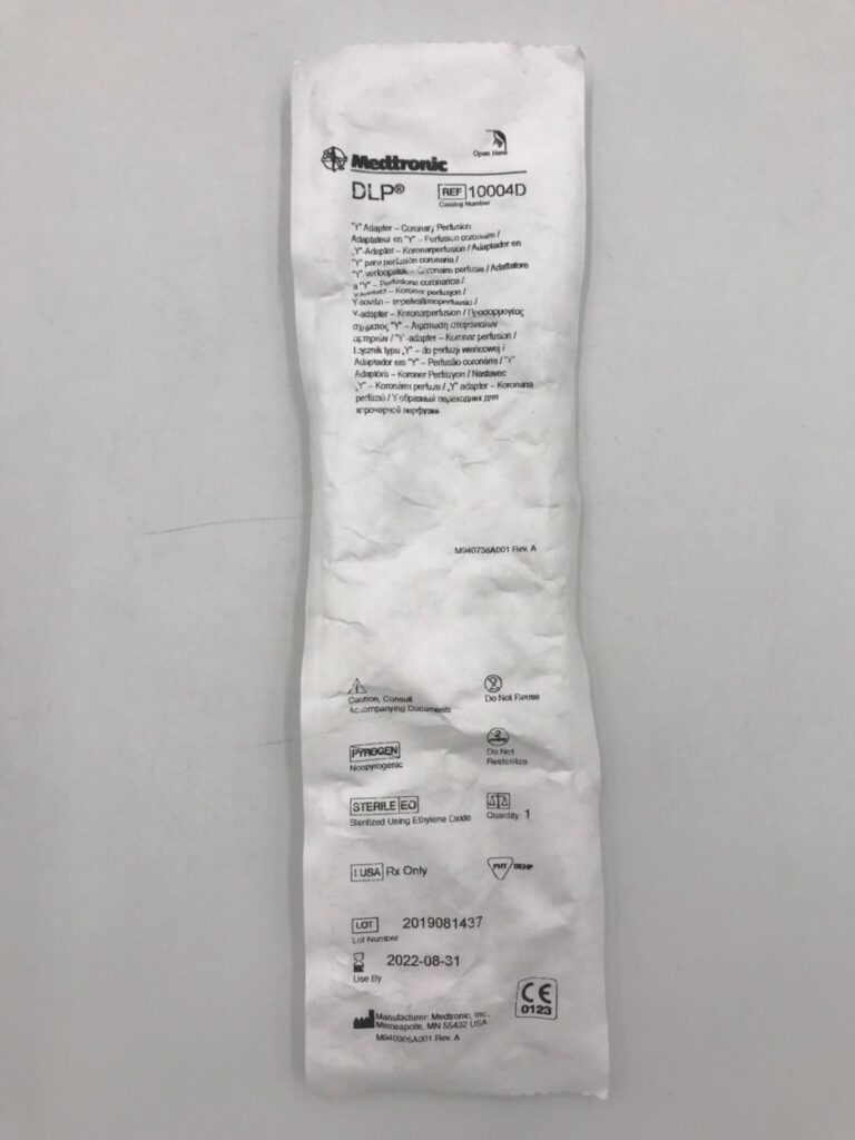 MEDTRONIC 10004D DLP “Y Adapter, Coronar, Perfusion (X) – GB TECH USA