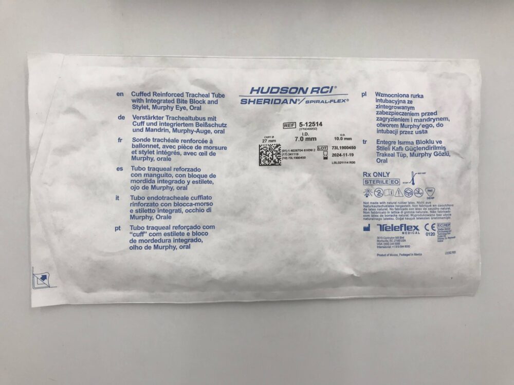 TELEFLEX 5-12514 Hudson RCI Sheridan Spiral-Flex Cuffed Reinforced ...