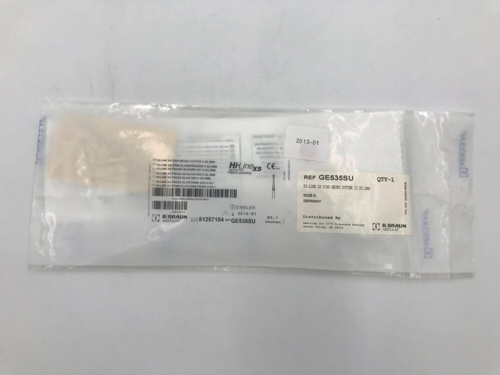 AESCULAP GE535SU Hi-Line XS Disp Neuro Cutter II D3.1mm (X) - GB TECH USA