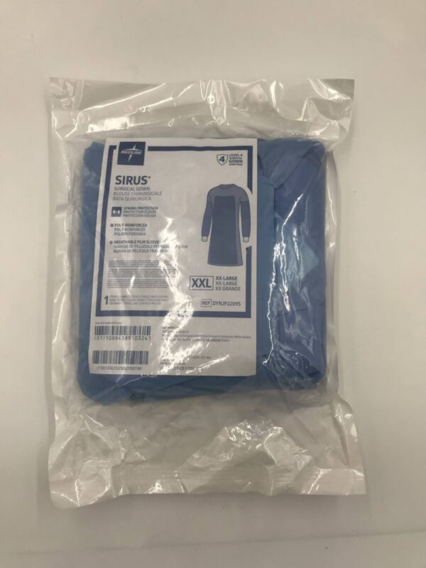 MEDLINE DYNJP2209S Sirus Surgical Gown Level 4, XXL-Large - GB TECH USA
