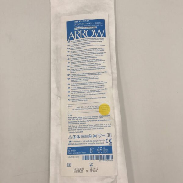 ARROW CL-07645 Super Arrow-Flex PSI Set 6Fr x 45cm (X) - GB TECH USA