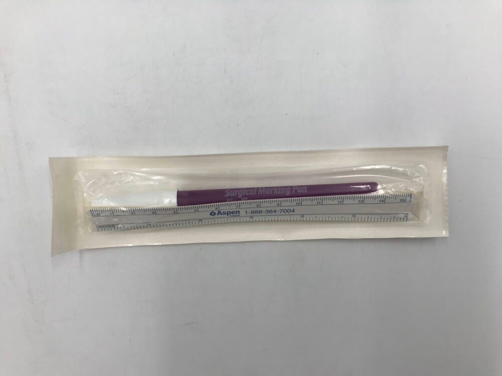 ASPEN SURGICAL 2630 Richard-Allan Surgical Marking Pen, fine Tip, Ruler ...