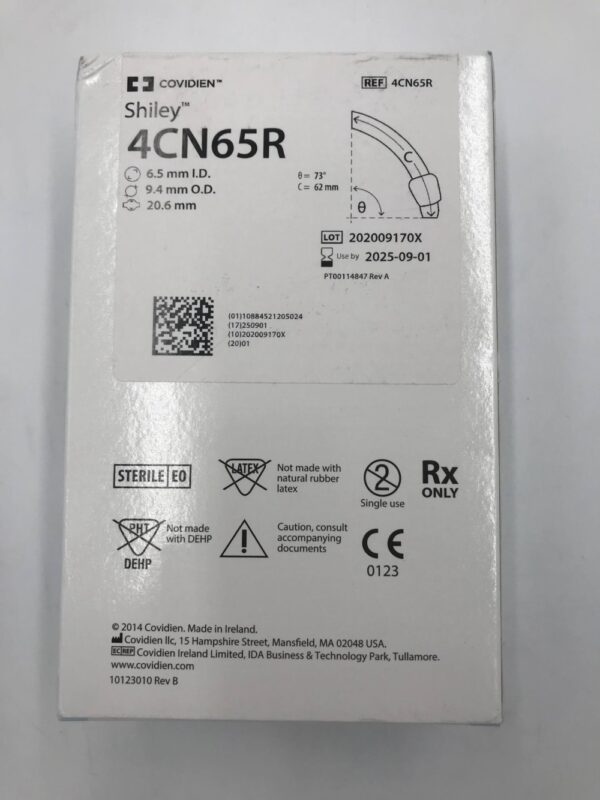 Covidien 4CN65R Shiley Adult Flexible Tracheostomy Tube Reusable Inner ...