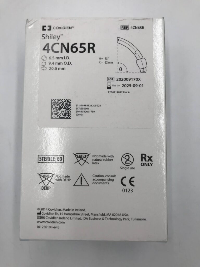 Covidien 4CN65R Shiley Adult Flexible Tracheostomy Tube Reusable Inner ...