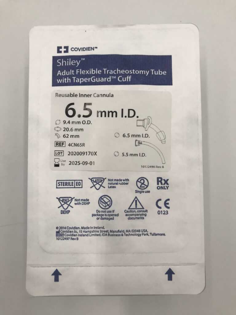Covidien 4CN65R Shiley Adult Flexible Tracheostomy Tube Reusable Inner ...