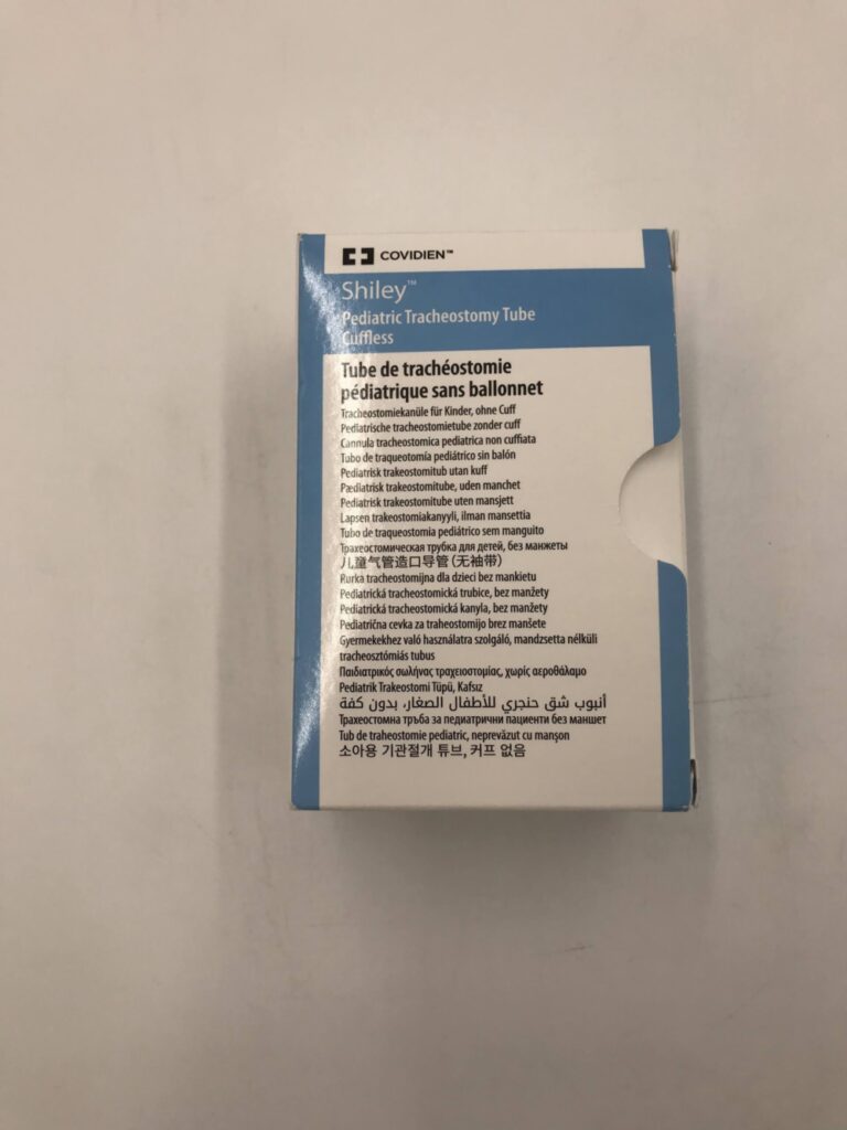 Covidien 3.0PEF Shiley Pediatric Tracheostomy Tube Cuffless – GB TECH USA