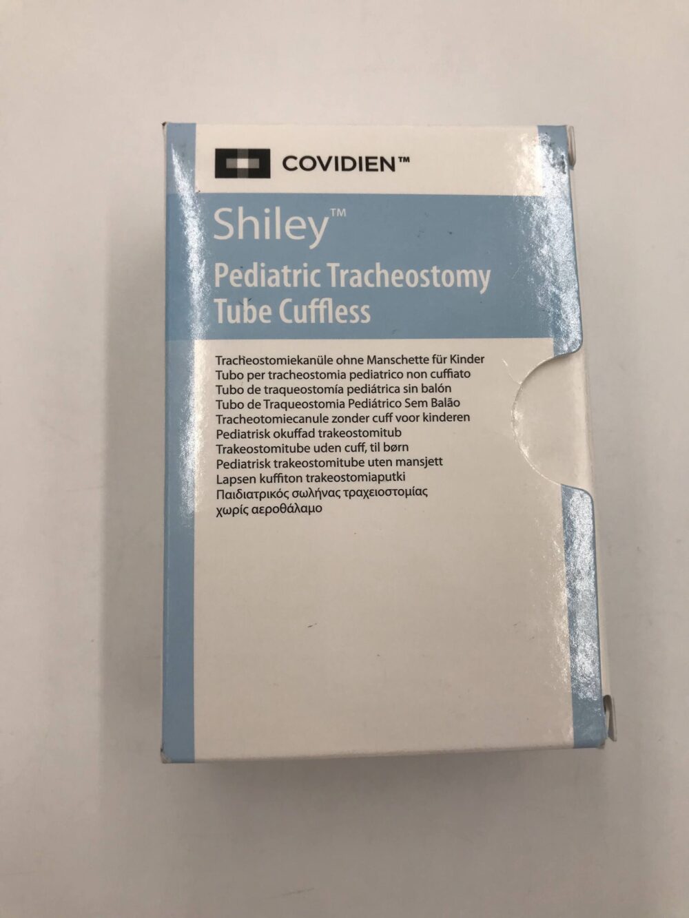 Covidien 5.0PED Shiley Pediatric Tracheostomy Tube Cuffless - GB TECH USA