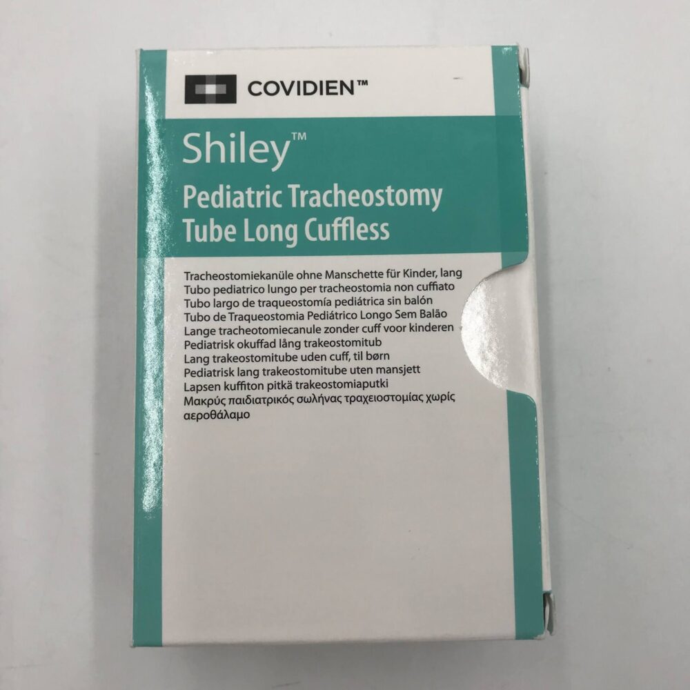 Covidien 5.0PED Shiley Pediatric Tracheostomy Tube Cuffless - GB TECH USA