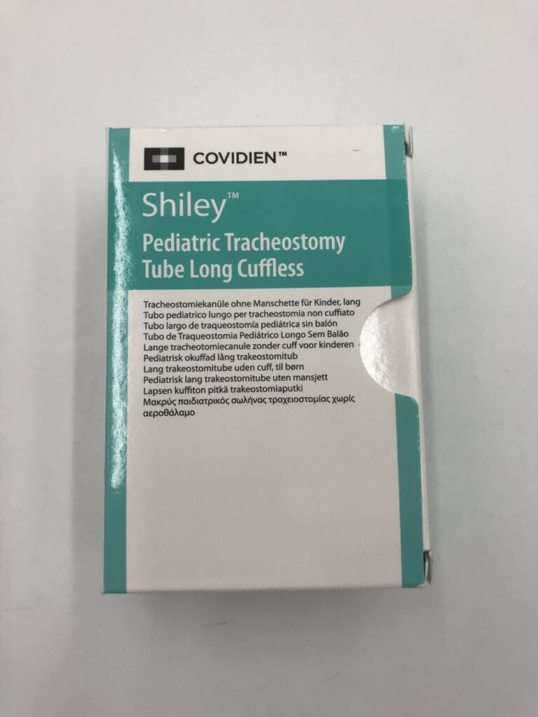 Covidien 6.0 PDL Shiley Pediatric Tracheostomy Tube Long Cuffless - GB ...