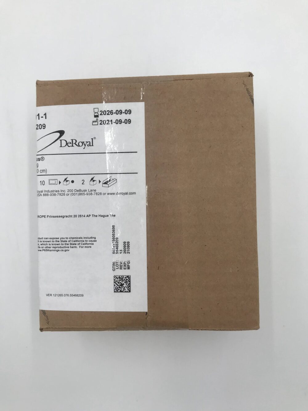 DEROYAL 46-401-1 Covaderm Plus Adhesive Dressing 4in x 4in (20/Case ...