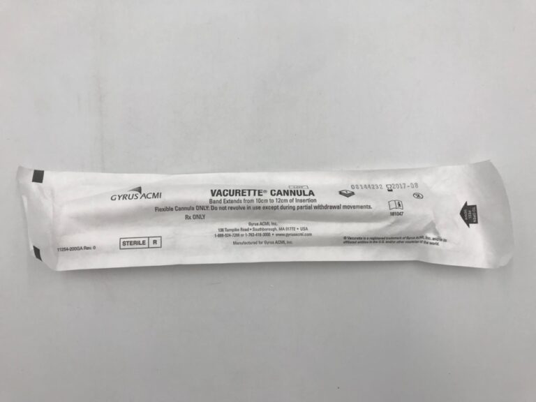 Gyrus 21593A Vacurette Cannula 14mm Curved Rigid (X) - GB TECH USA