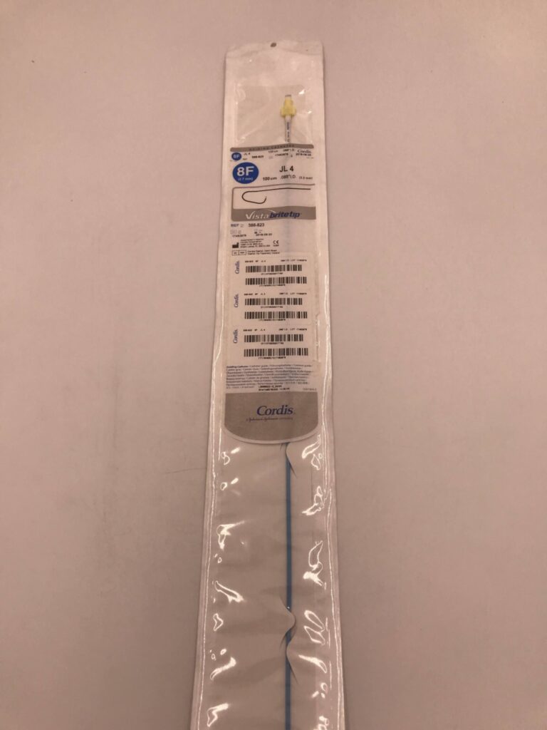 Guiding Catheter JL4 8F x 100cm x .088in Archives - GB TECH USA
