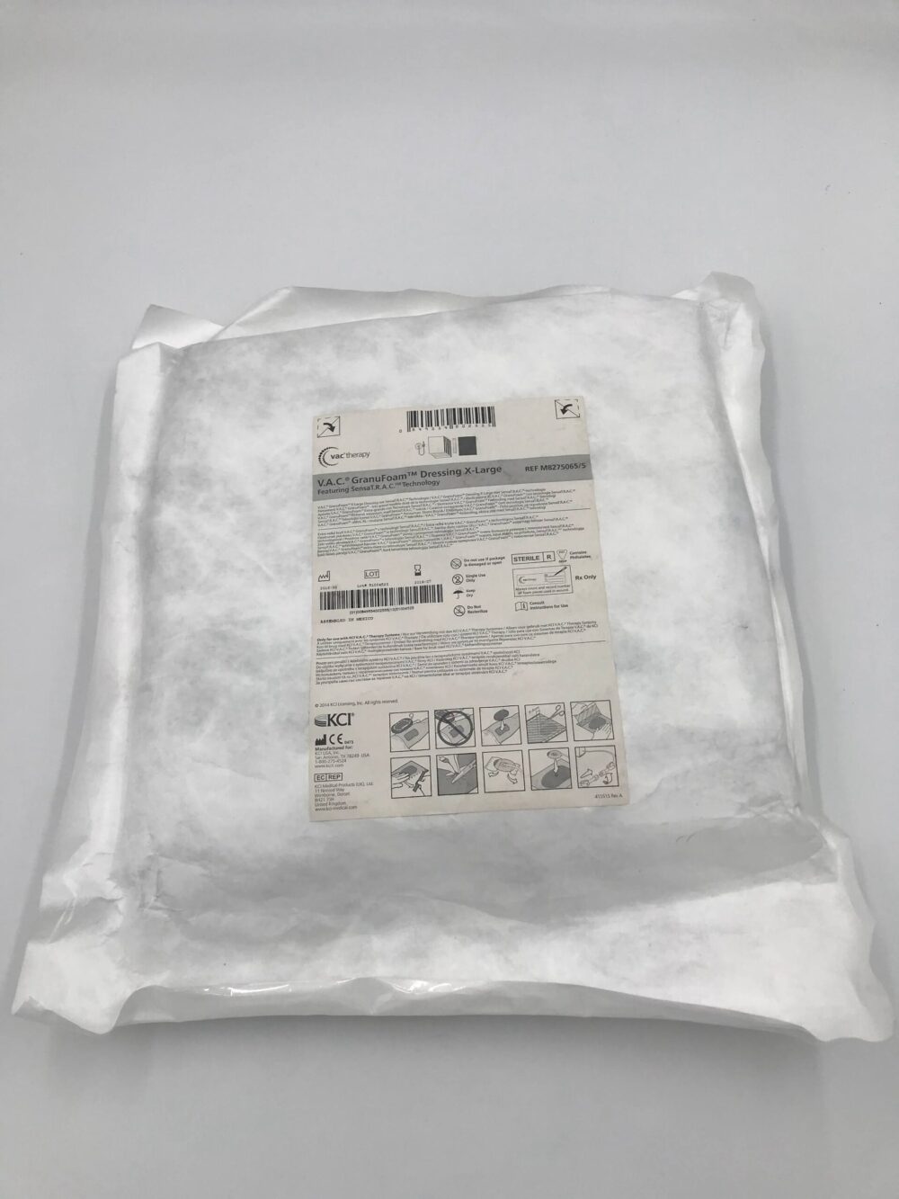 KCI M8275065 V.A.C. GranuFoam Dressing X-Large (X) - GB TECH USA