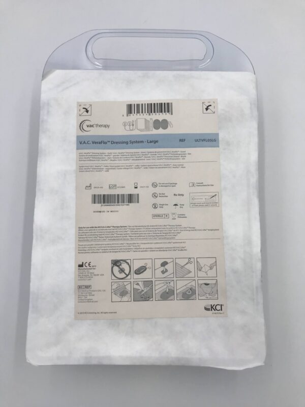 KCI ULTVFL05LG V.A.C. VeraFlo Dressing System Large (X) - GB TECH USA
