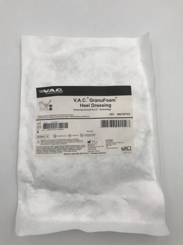 KCI M8275074/5 V.A.C. GranuFoam Heel Dressing (X) - GB TECH USA