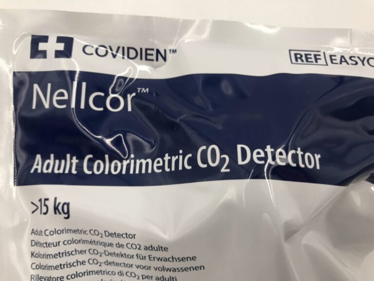 Covidien EASYCAP II Nellcor Adult Colorimetric CO2 Detector >15Kg - GB ...