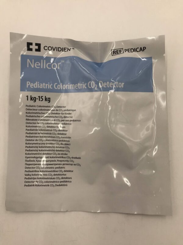 Covidien PEDICAP Nellcor Adult Pediatric Colorimetric CO2 Detector 1Kg ...