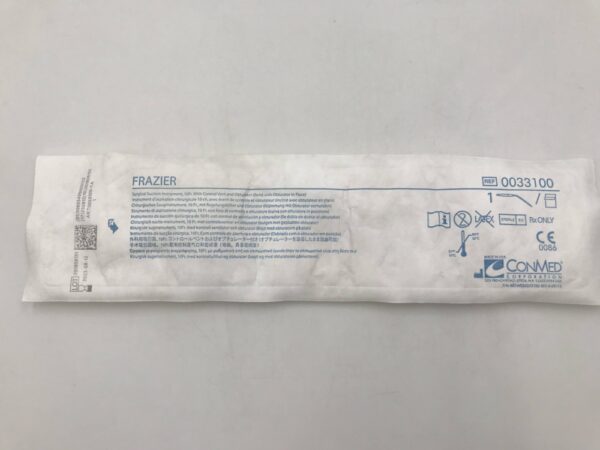 ConMed 0033100 Frazier Surgical Suction Instrument 10Fr - GB TECH USA