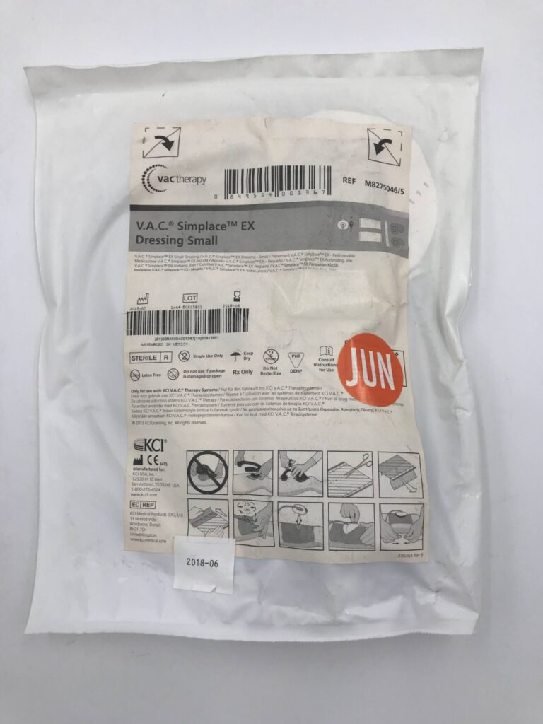KCI M8275046 V.A.C. Simplace EX Dressing Small (X) – GB TECH USA