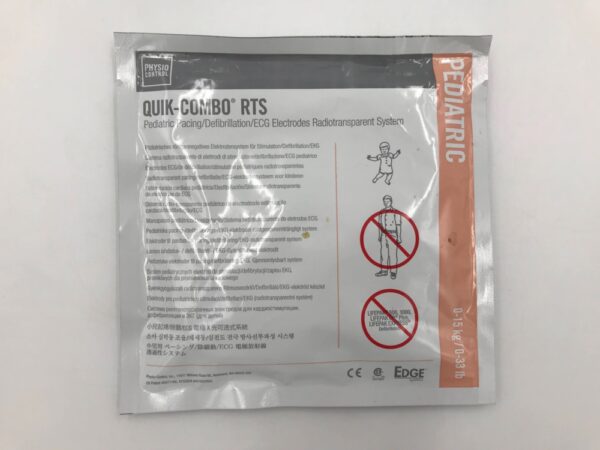 PHYSIO CONTROL 11996-000093 Quick-Combo RTS Pediatric Pacing ...