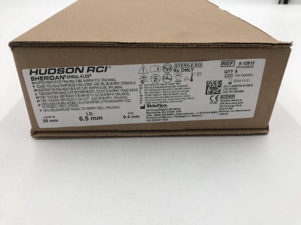 TELEFLEX 5-12613 Hudson RCI Sheridan Spiral-Flex Cuffed Reinforced ...