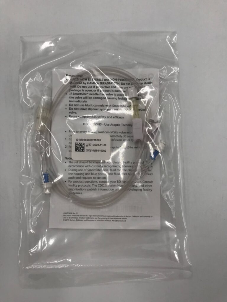 BD 37262E SmartSite Extension Set 2 Needle-Free Valves 6mL (X) - GB ...